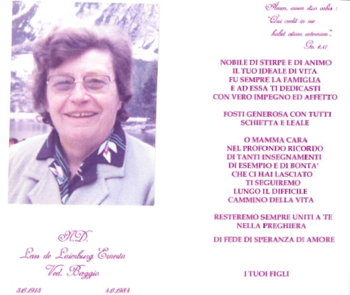 Leis - Un cognome, una storia